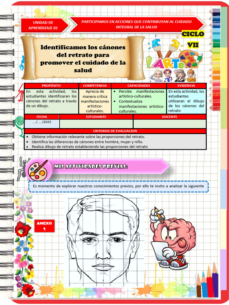 Ficha de Actividad S2 (U2) Ciclo VII (3°4°) - ARTE y CULTURA | PDF | Ciencia cognitiva | Cognición