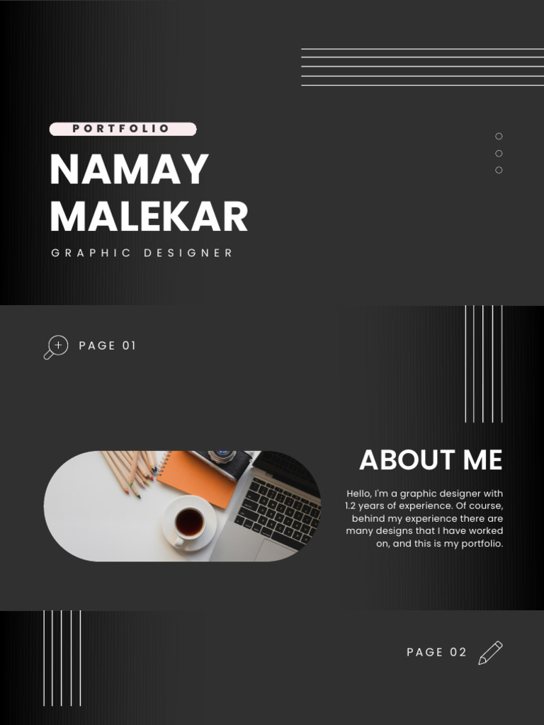 Graphic Designer Portfolio by Namay Malekar | PDF