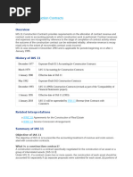 IND AS 11: Accounting for Construction Contracts | PDF | Revenue ...