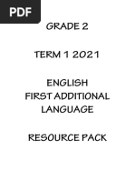 Psrip GR 2 Term 2 2021 Efal Resource Pack | PDF