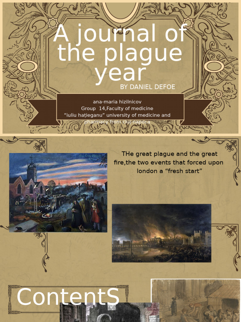 A Journal of the Plague Year | PDF | Daniel Defoe | Health Sciences