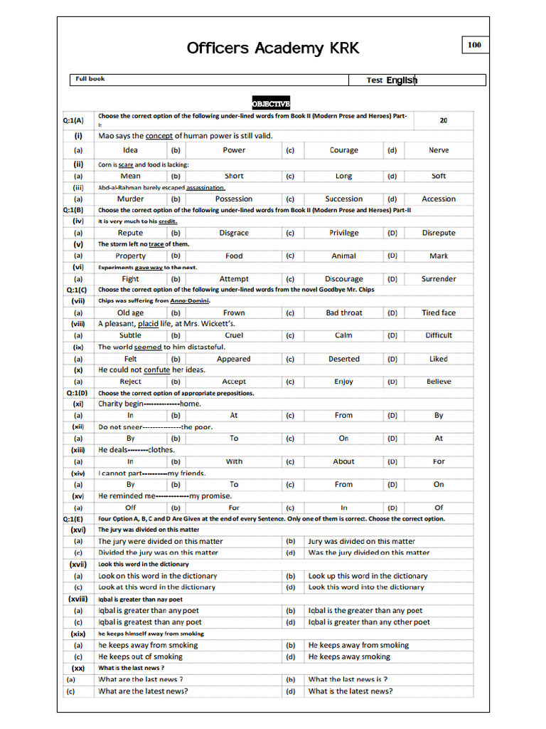 English Full Book | PDF