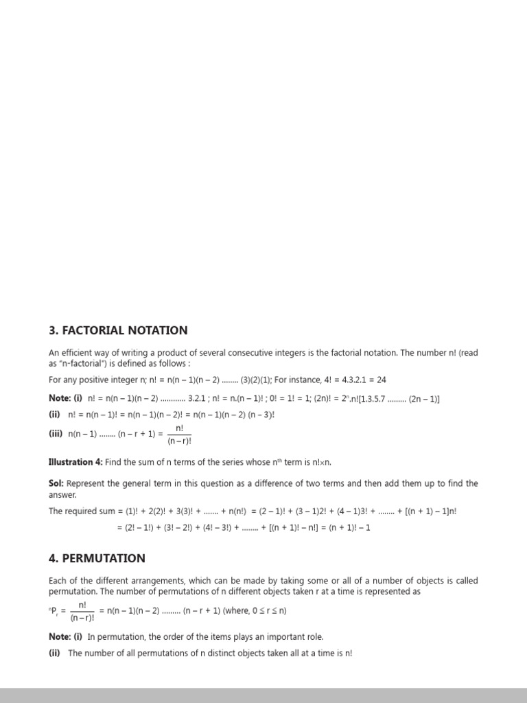 Permutations and Combinations Explained | PDF | Permutation | Consonant