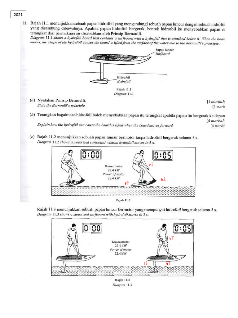 Physics Bernoulli's Principle | PDF | Lift (Force) | Pressure