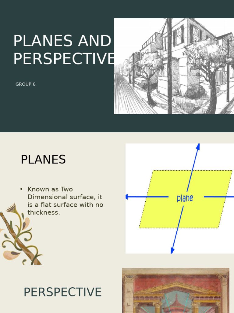 Understanding Planes and Perspective in Art | PDF | Perspective ...