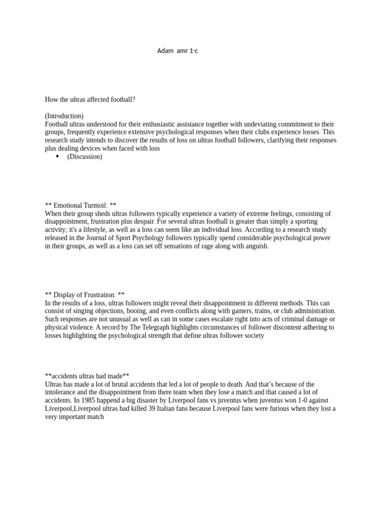 Adam Amr 1-c | PDF | Behavioural Sciences | Psychology