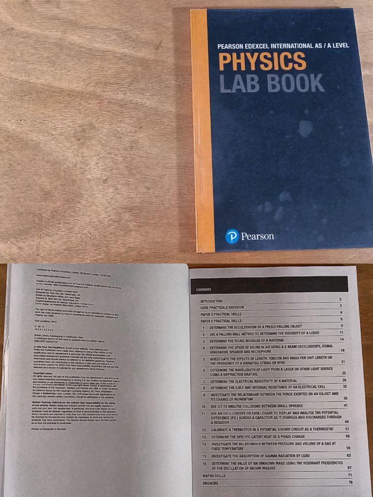 Alevel Lab Book | PDF