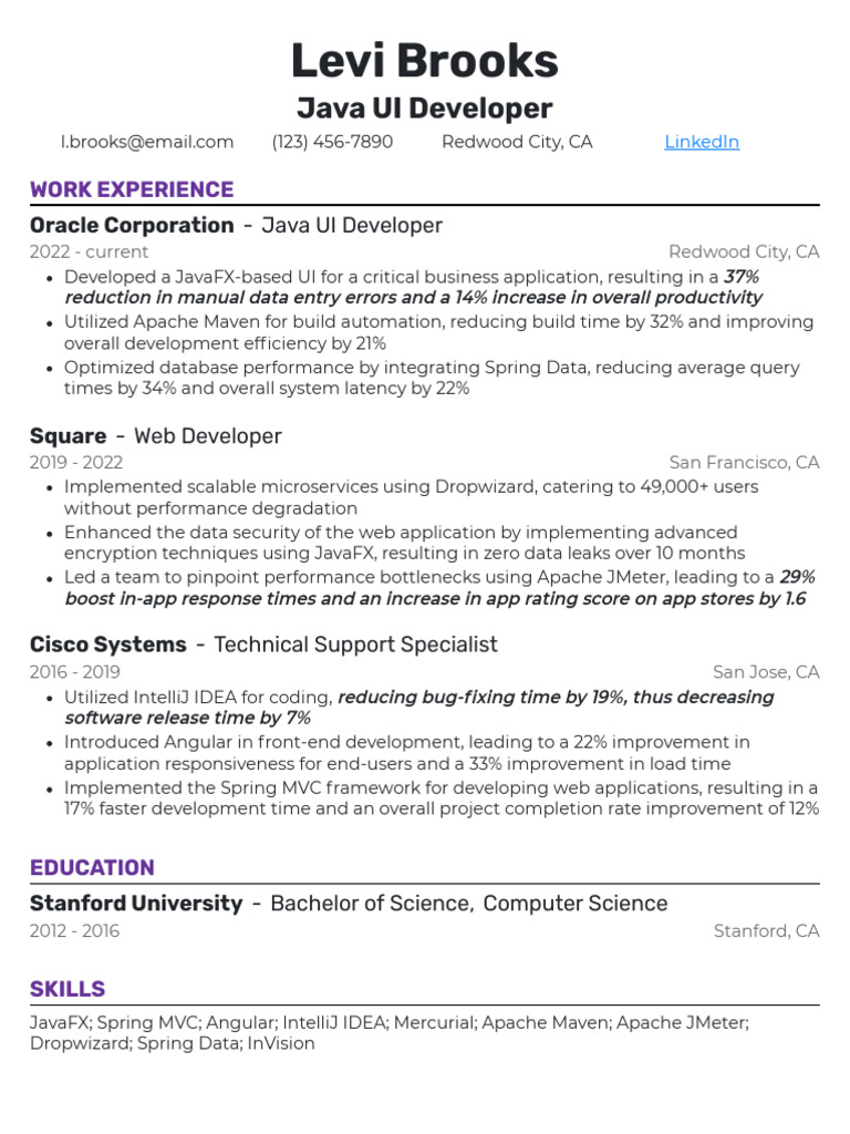java-ui-developer-resume-example | PDF java-ui-developer-resume-example | PDF
