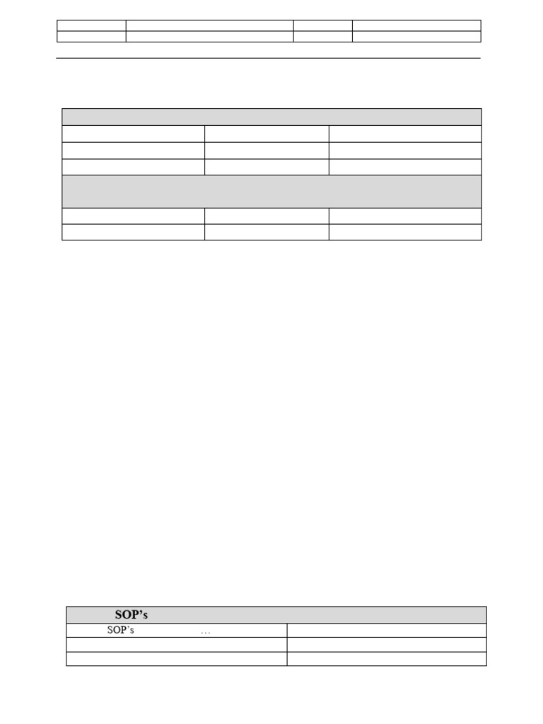 SOP 11A-29 Plumbing Operations | PDF | Personal Protective Equipment ...