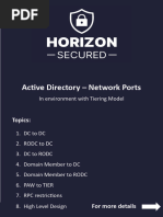 38. Ports used in Configuration Manager | PDF | Port (Computer Networking) | Proxy Server