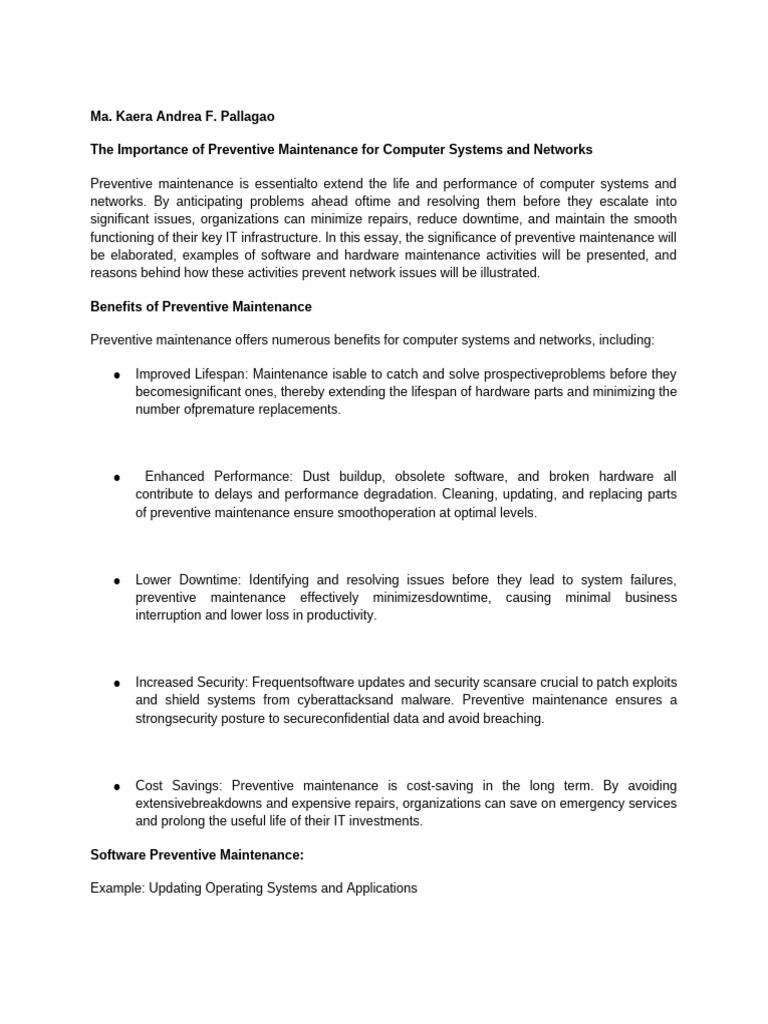 Computer System and Network Maintenance | PDF | Security | Computer Security