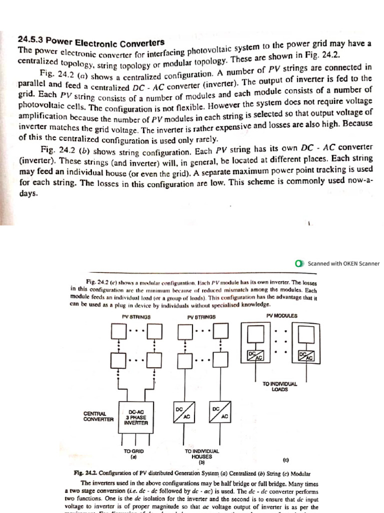 Power Electronics Interface For Solar PV | PDF