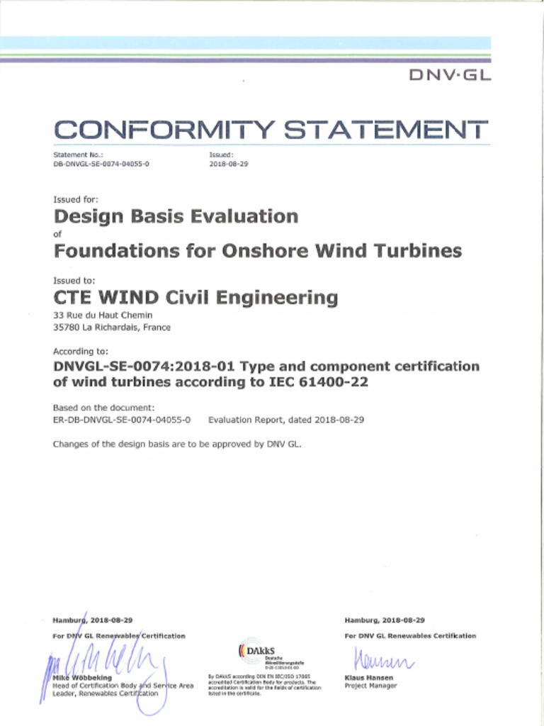 DNV GL Certification | PDF
