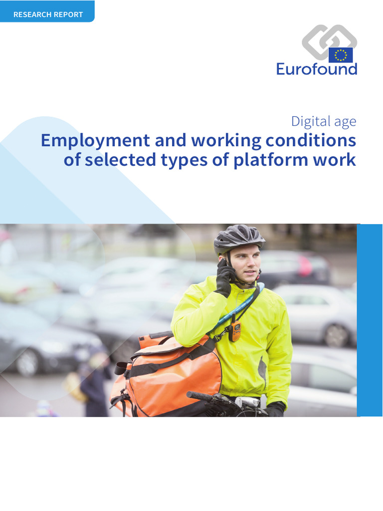 Eurofound Platform Work | PDF | Employment | Labour Economics