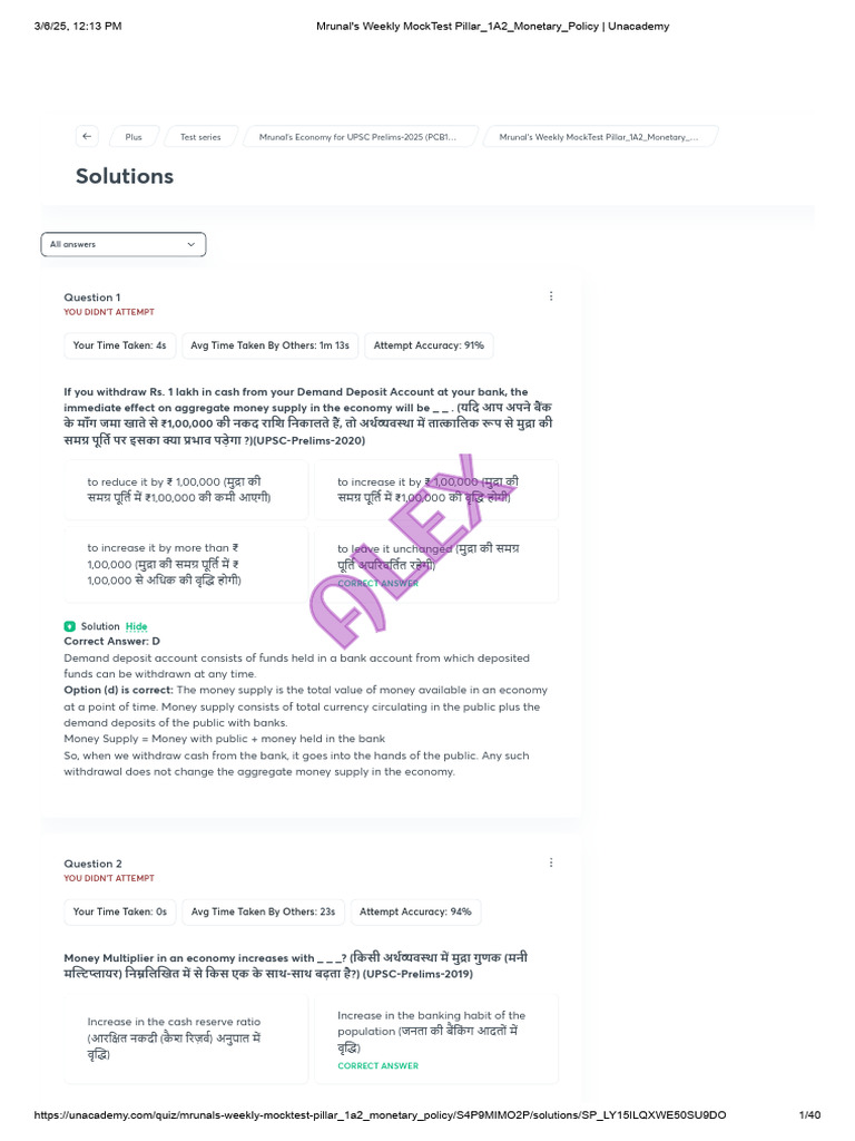 Whim on steroids dwindling economy | PDF | Reserve Bank Of India ...