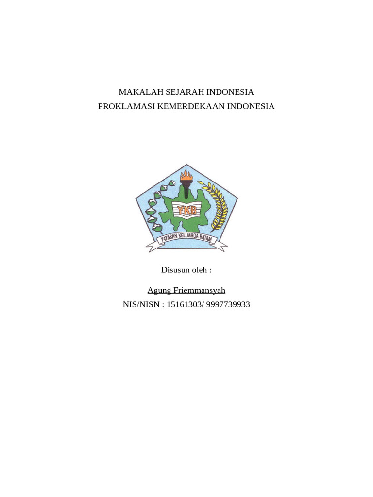 Proklamasi Kemerdekaan Indonesia 1945 | PDF