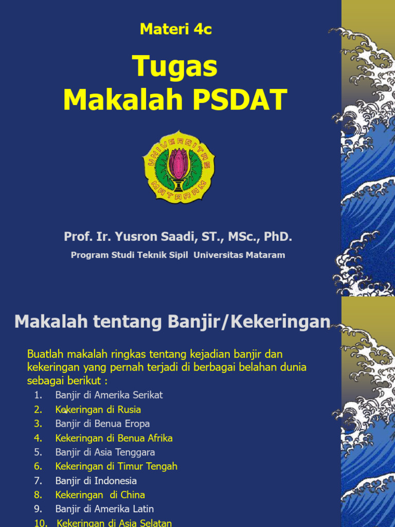 Materi 04c Tugas Makalah PSDAT | PDF
