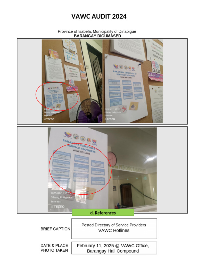 SGLGB TEMPLATE - Photo Documentation | PDF