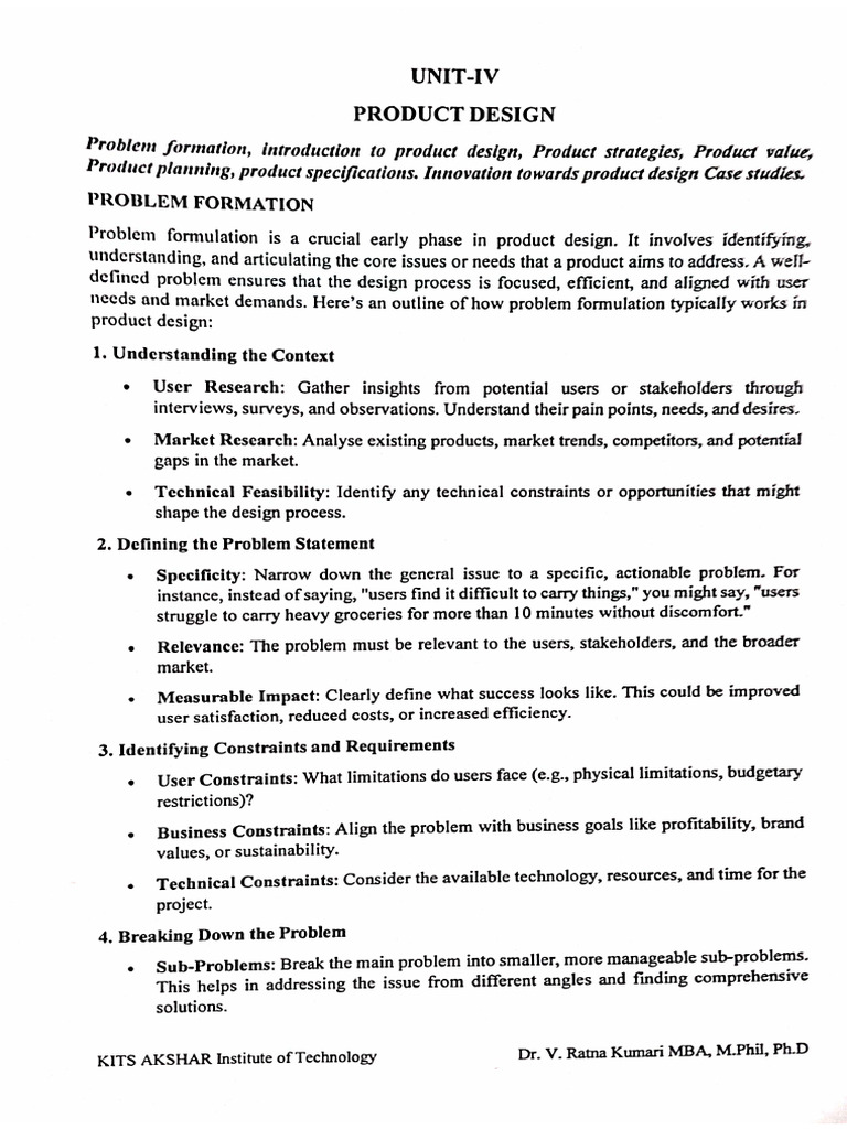 Dt&i Unit4 Material | PDF