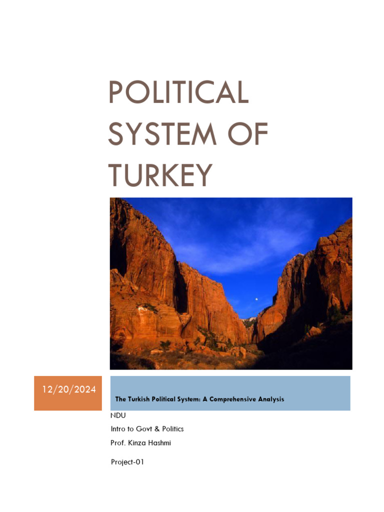 Political System of Turkey | PDF | Justice And Development Party ...