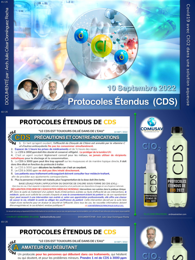 Protocolo CDS en Frances | PDF