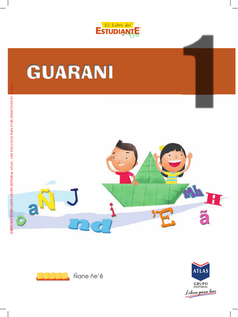 Guaraní 1º Atlas - Unlocked | PDF | Comunicación humana | Escritura