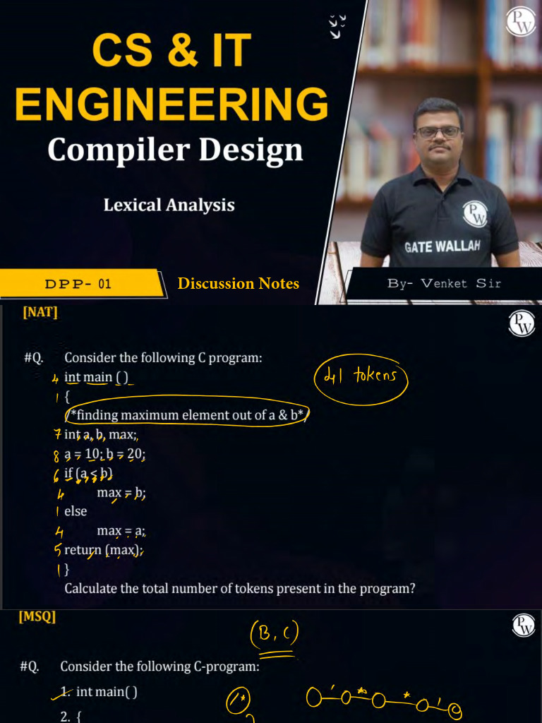 Lexical Analysis | PDF