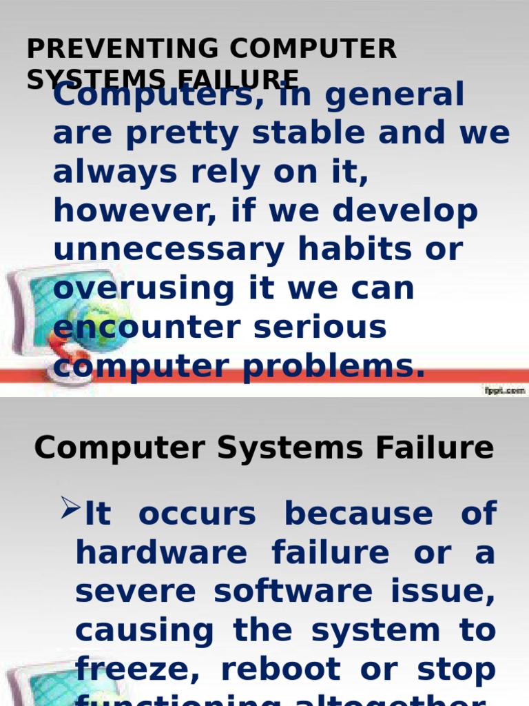 3 Preventing Computer System Failure | PDF