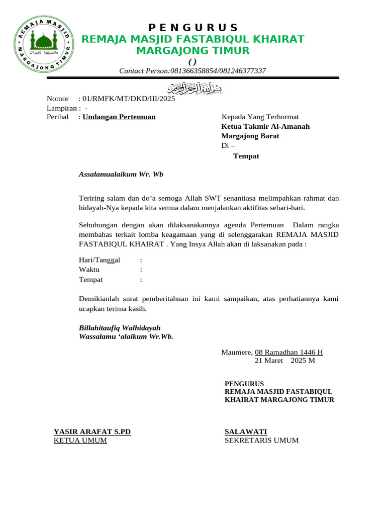 SURAT kELUAR REMAS MRT | PDF