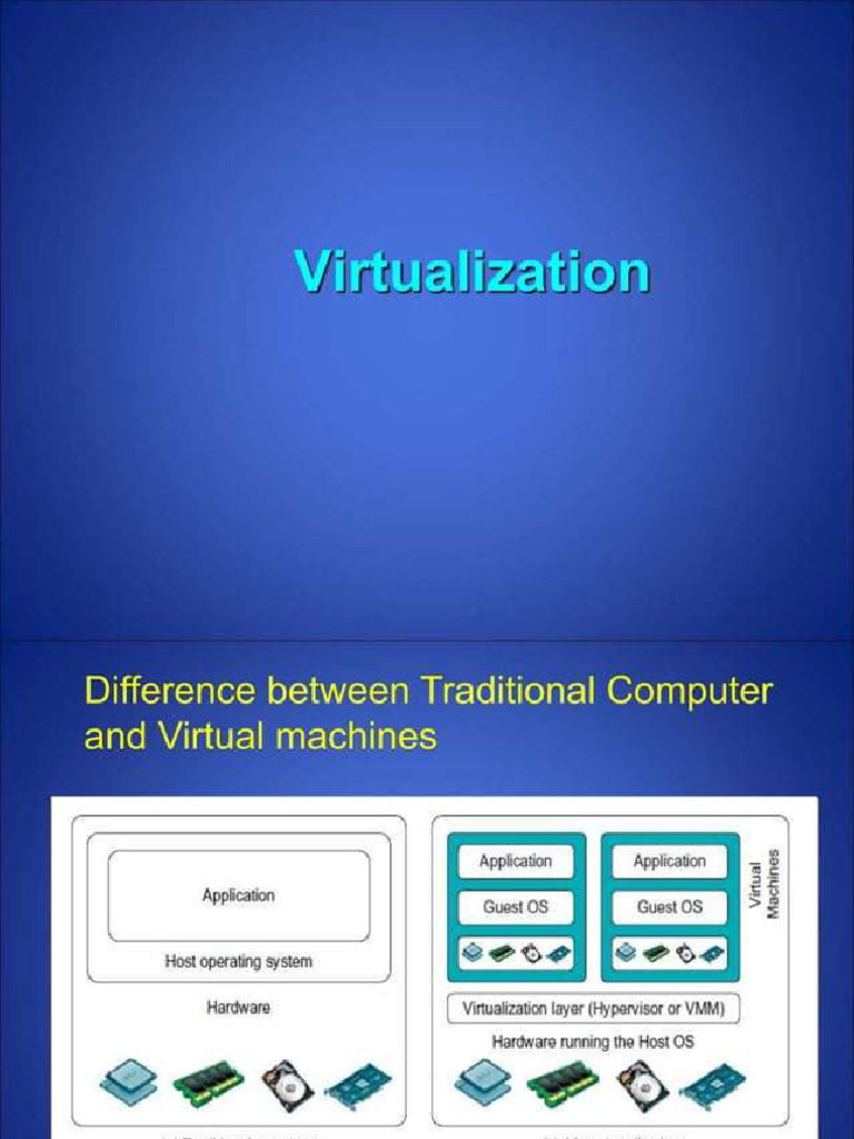 Module 2 - Virtual Machines and Virtualization of Clusters and Data Centers | PDF