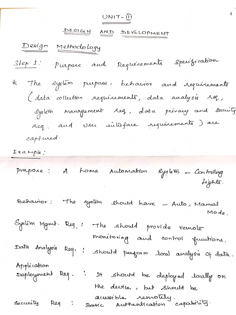 Iot Unit 3 Notes Pdf