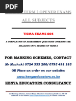 Grade 6 Jesma 008 Exams | PDF | Business | Finance & Money Management
