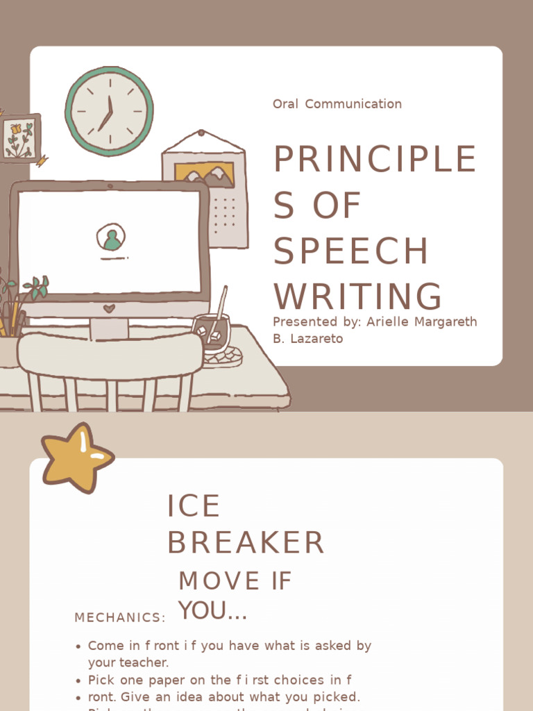 Principles of Speech Writing | PDF | Speech | Emotions
