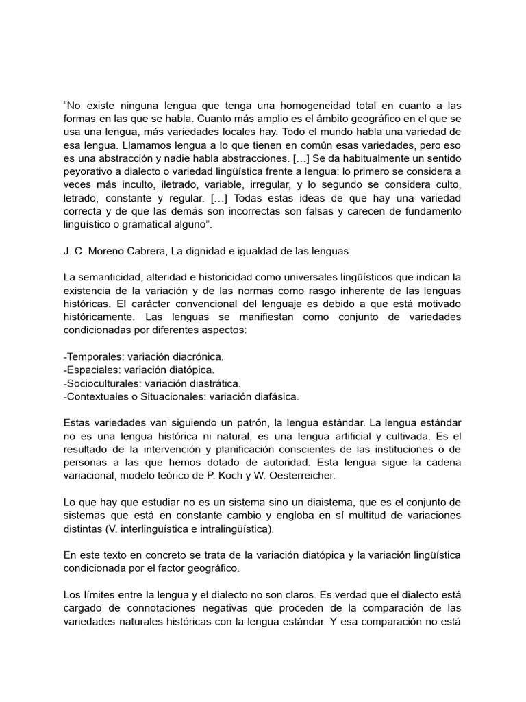 Práctica Comp. 3 | PDF | Dialecto | Lingüística