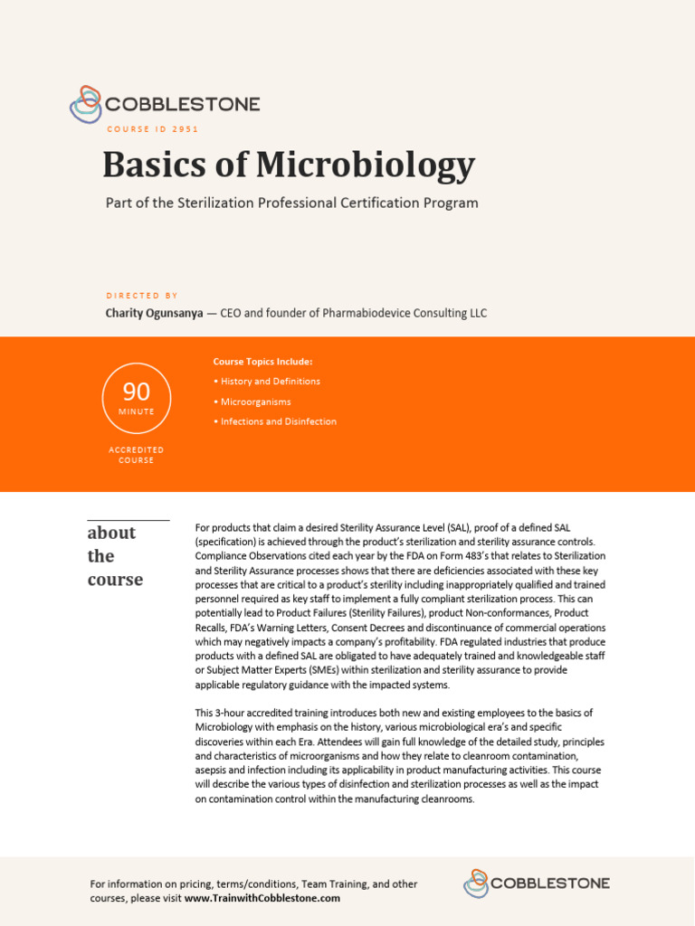 2951_2212904OD2951_Basics-of-Microbiology | PDF | Sterilization ...