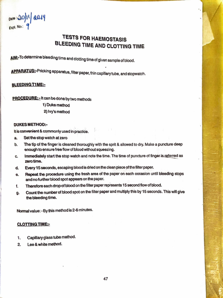 Physio Haemat 2 | PDF