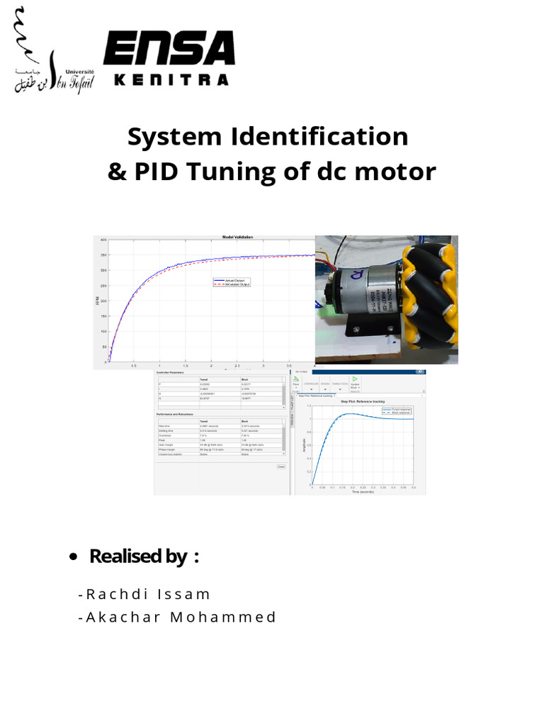 Project Update System Identification & PID Tuning | PDF | Electric ...