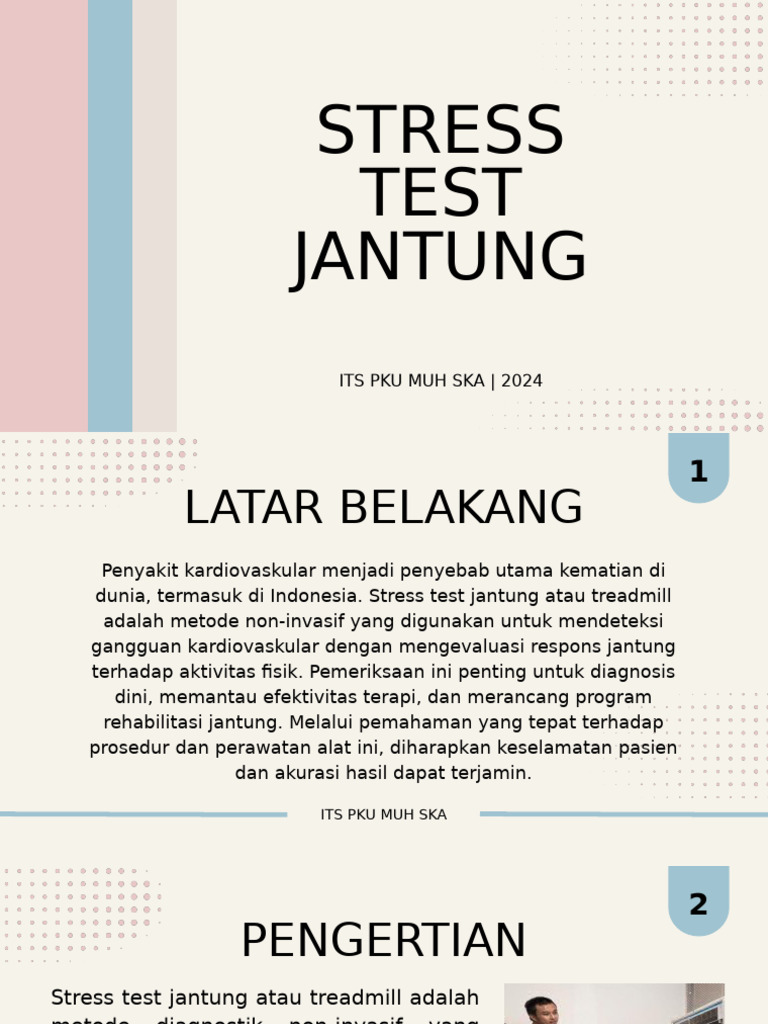 Stress Test Jantung | PDF