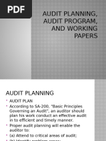 26) Audit Documentation (Working Papers) | PDF | Audit | Business