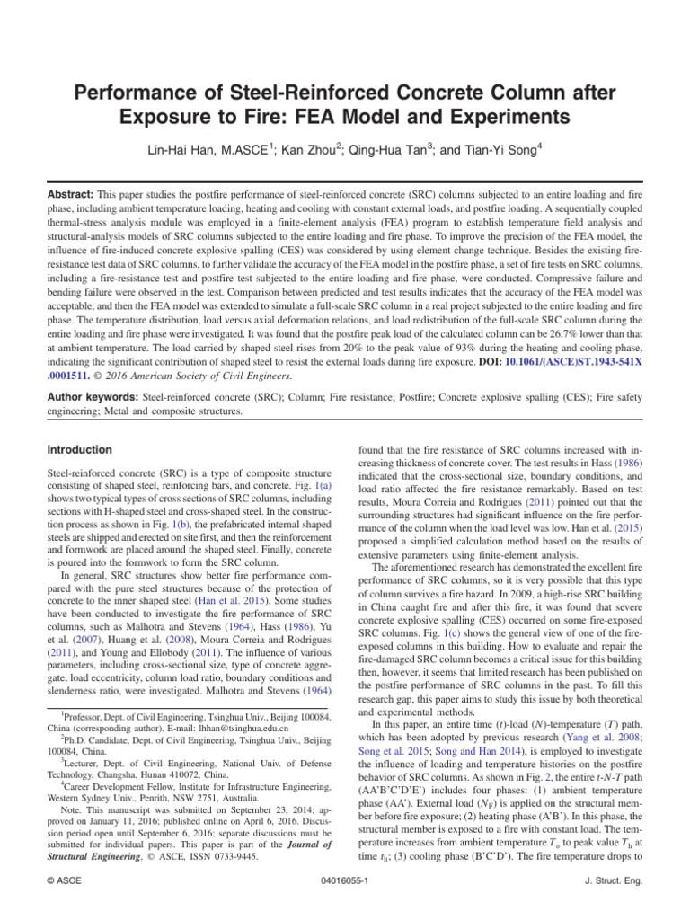Han 2016 | PDF | Finite Element Method | Reinforced Concrete
