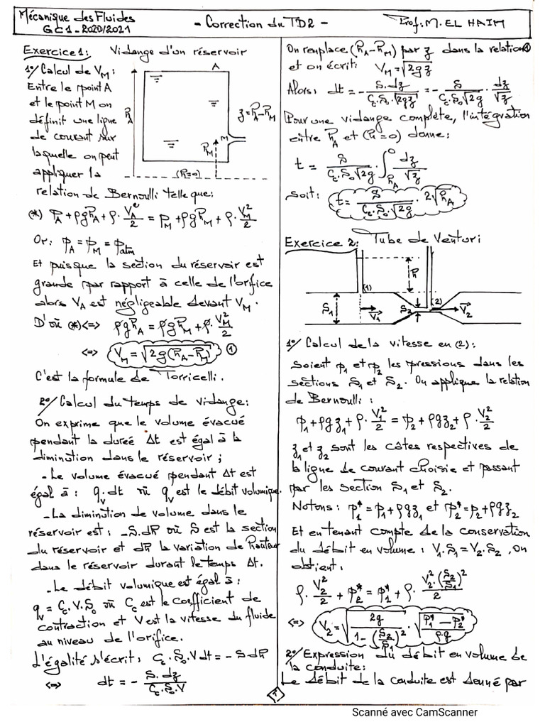 TD2 Correction | PDF