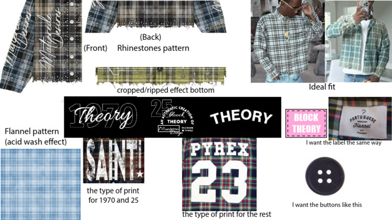 1970s Inspired Rhinestone Flannel Design | PDF