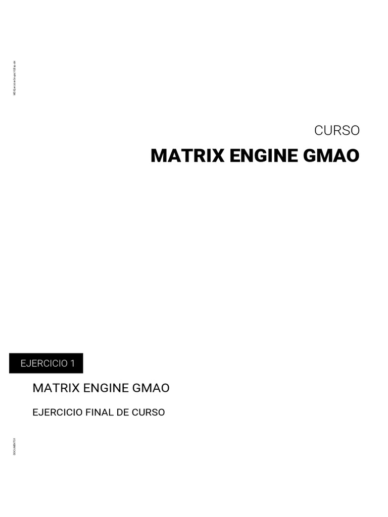 matrix gmao | PDF
