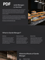 Definition of Garde Manger, Hierarchy in Garde Mange | PDF | Garde ...