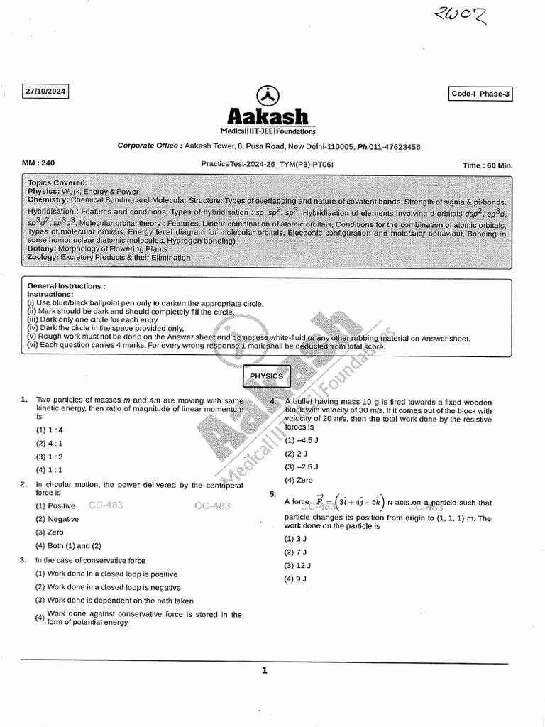 PT-06I - TYM - Phase 3 - 27.10.2024 | PDF