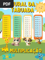 Matemática - 2º Ano - Tabela Das Tabuadas | PDF