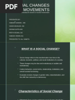 Aberle's Types of Social Movements | PDF | Social Movements | Society