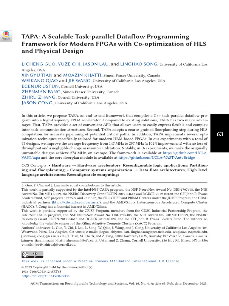 3609335 | PDF | Field Programmable Gate Array | Logic Synthesis