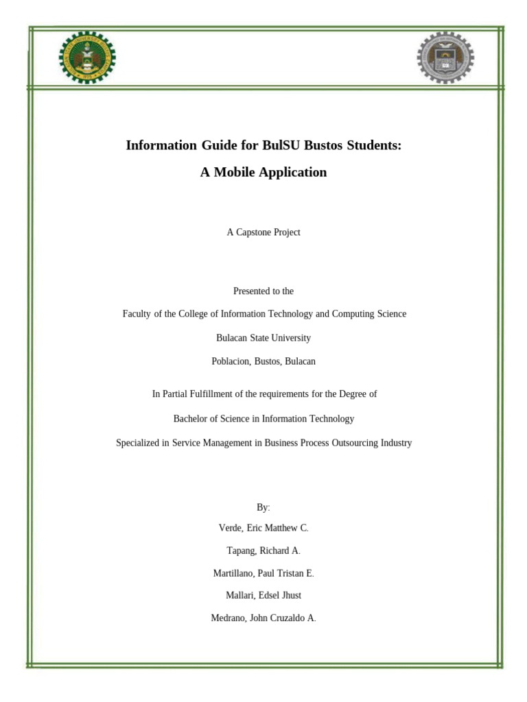 The Original Capstone 101 | PDF | Software Development Process | Usability