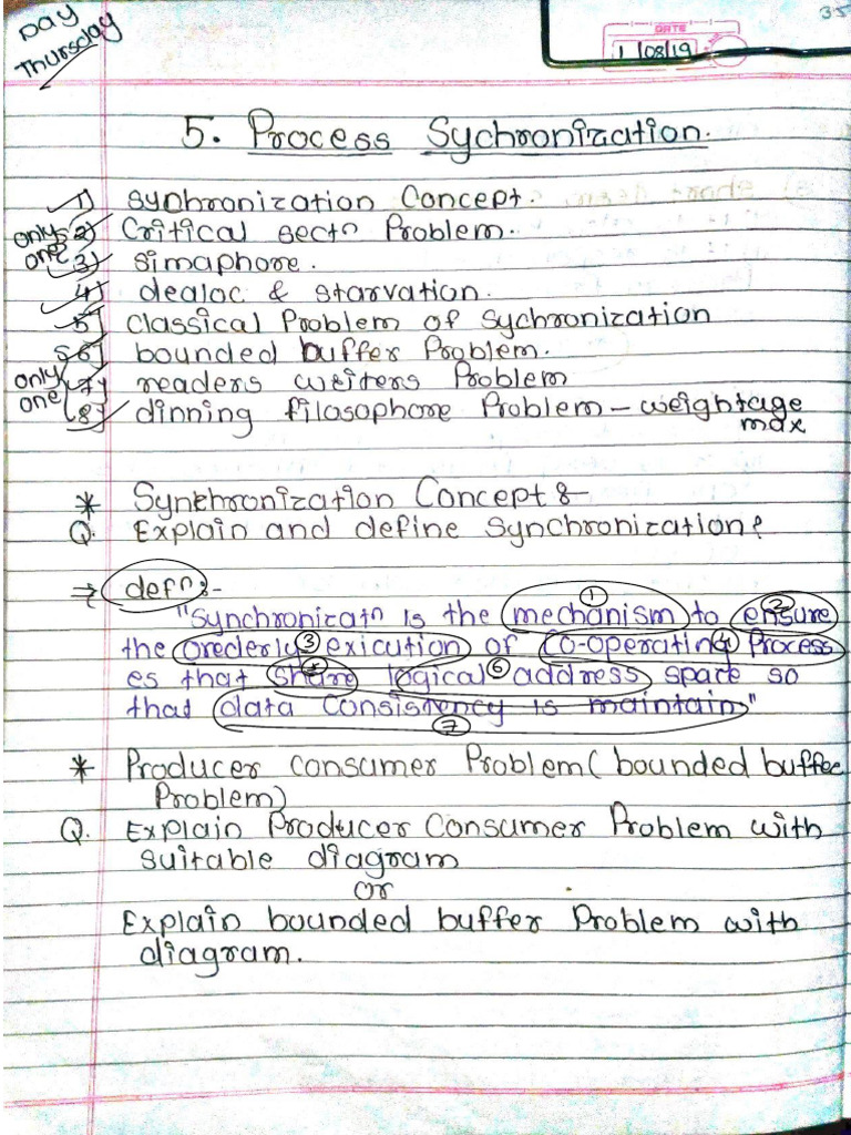 Process Synchronization | PDF